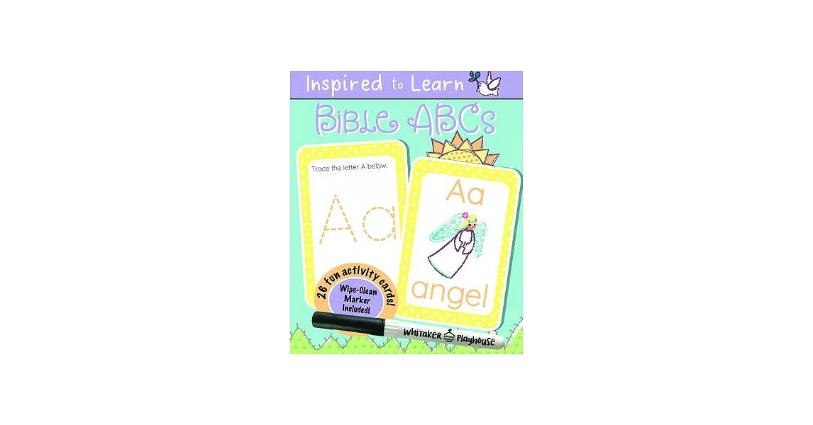 博客來-Bible ABCs: Wipe-Clean Flash Card Set