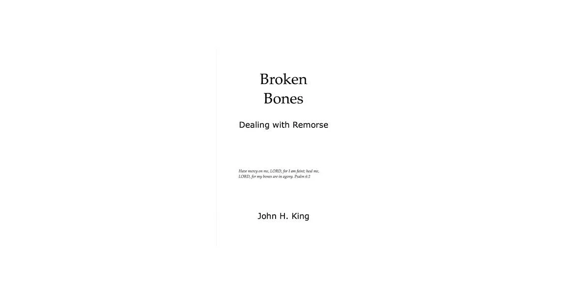 博客來-Broken Bones