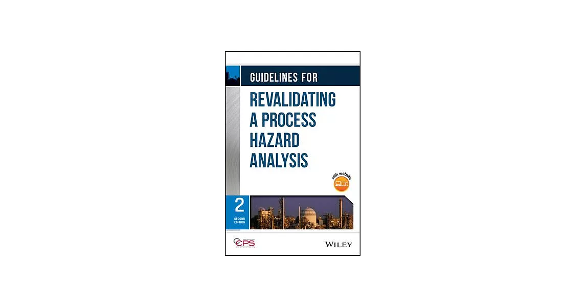 博客來-Guidelines for Process Hazard Analysis (Pha) Revalidations