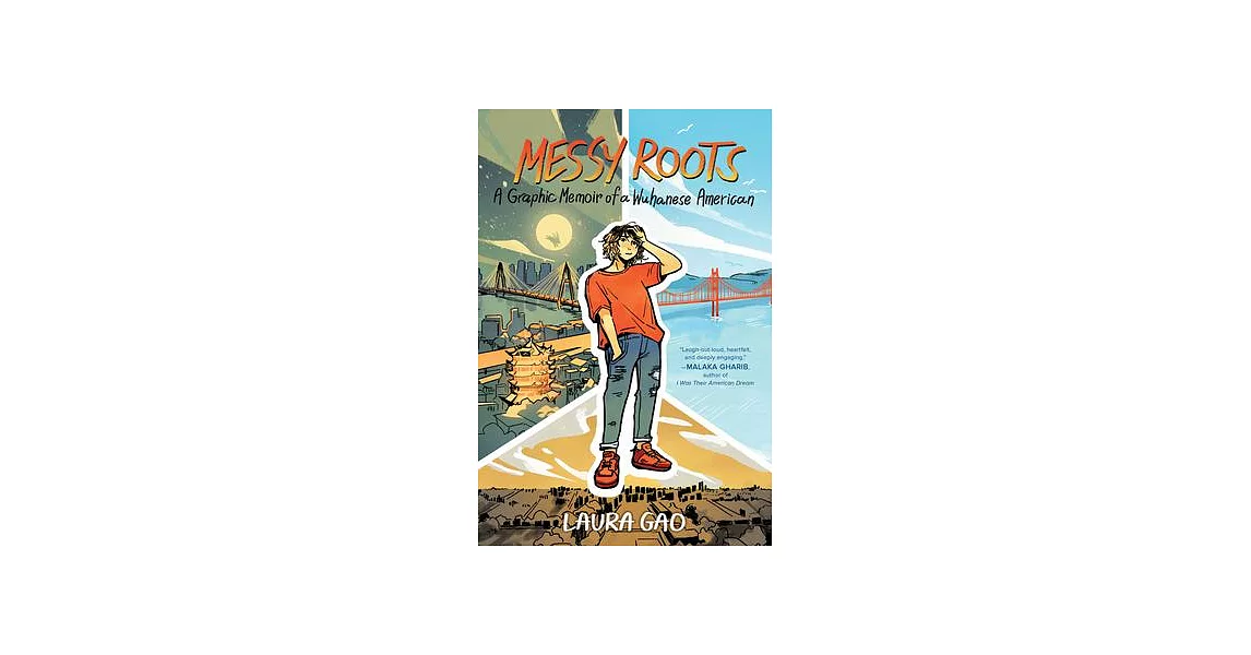博客來-Messy Roots: A Graphic Memoir of a Wuhanese-American
