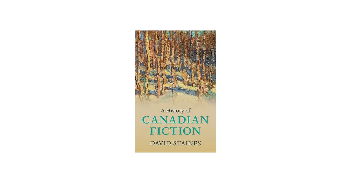 博客來-A History of Canadian Fiction