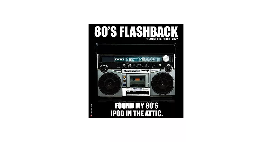 博客來-80’’s Flashback 2022 Wall Calendar