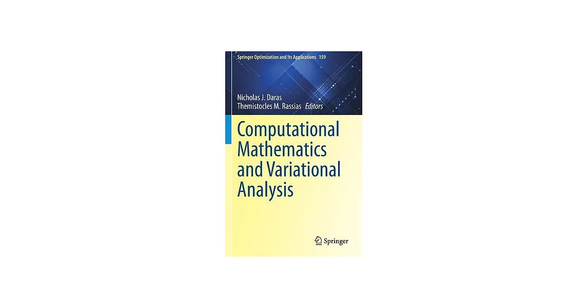 博客來-Computational Mathematics and Variational Analysis