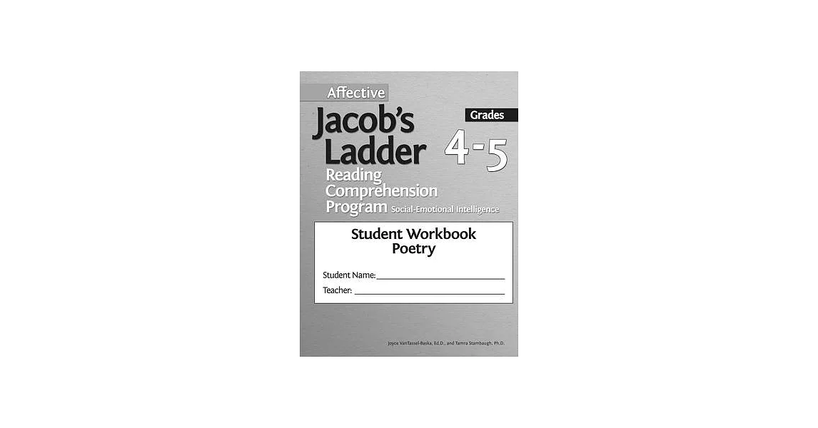 博客來-Affective Jacob’’s Ladder Reading Comprehension Program: Grades 4-5 ...