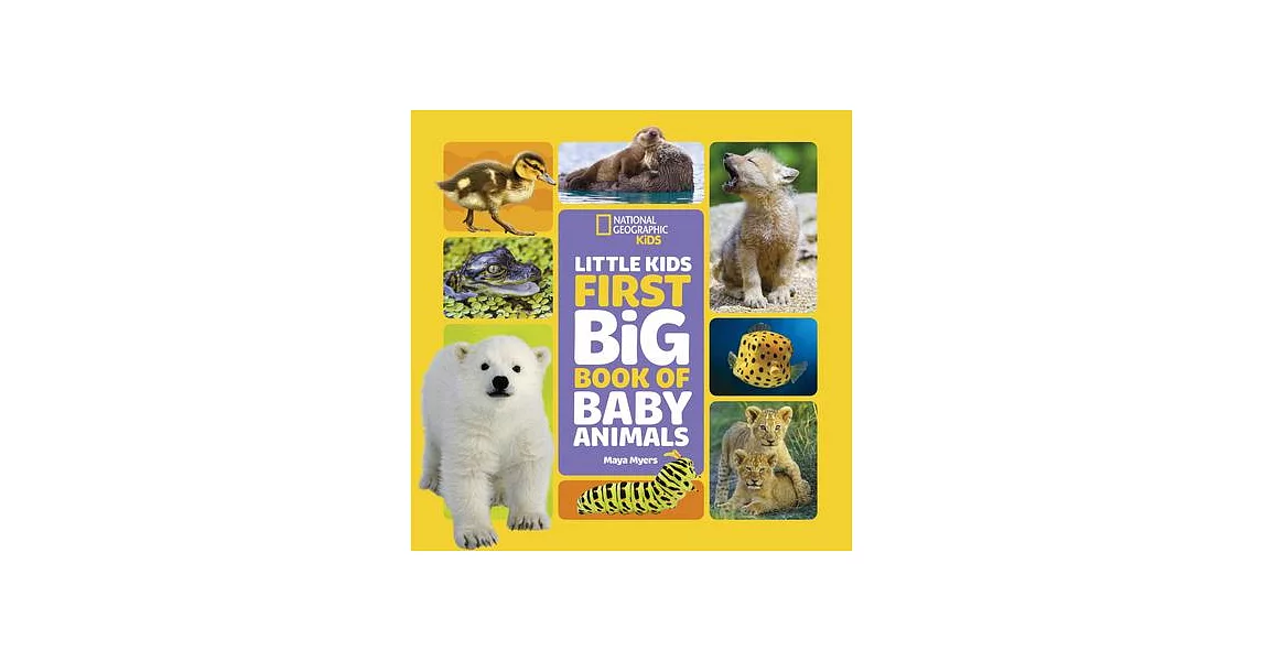 博客來-Little Kids First Big Book of Baby Animals