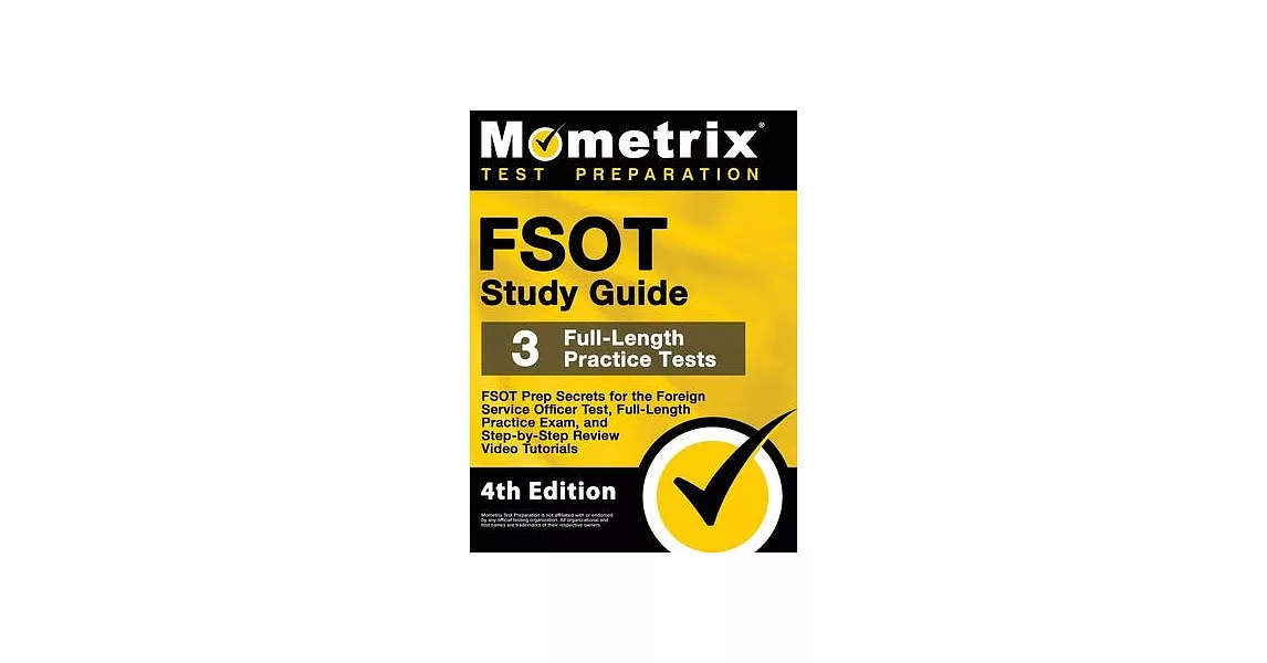 博客來-FSOT Study Guide - FSOT Prep Secrets, Full-Length Practice Exam ...