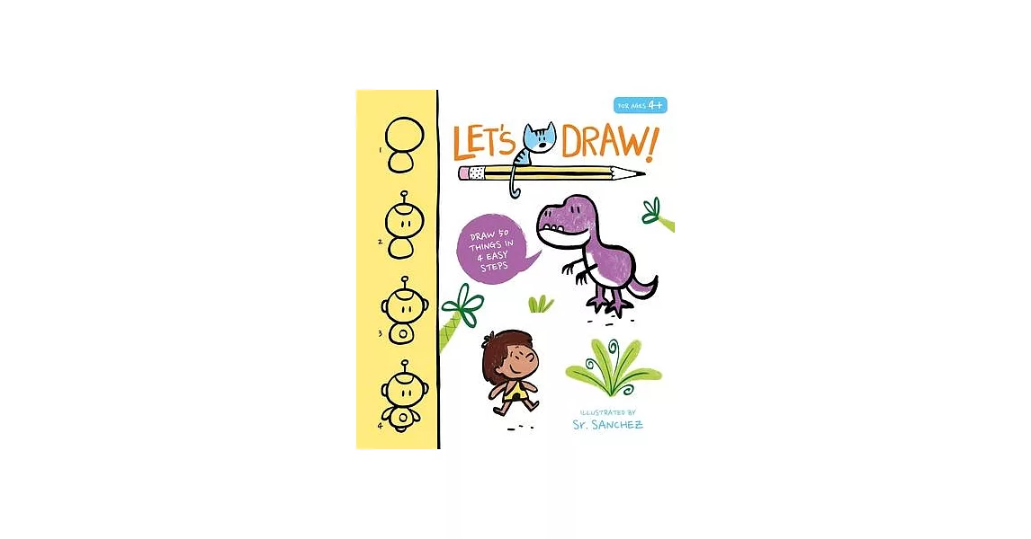 博客來-Let’s Draw!: Draw 50 Things in 4 Easy Steps