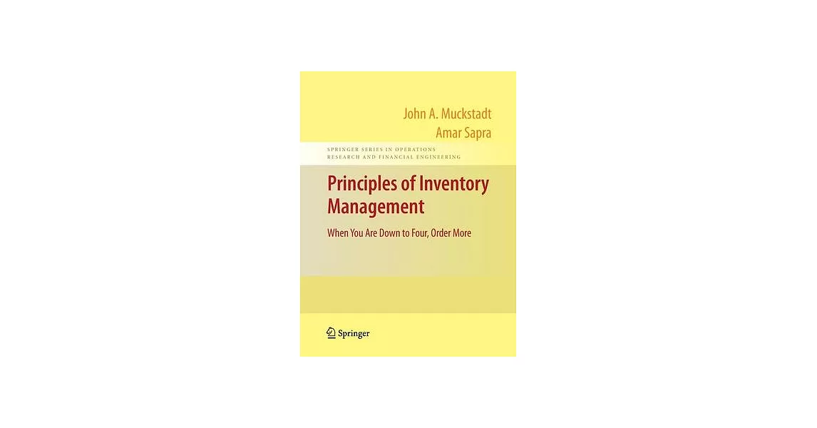 博客來-Principles of Inventory Management: When You Are Down to Four ...