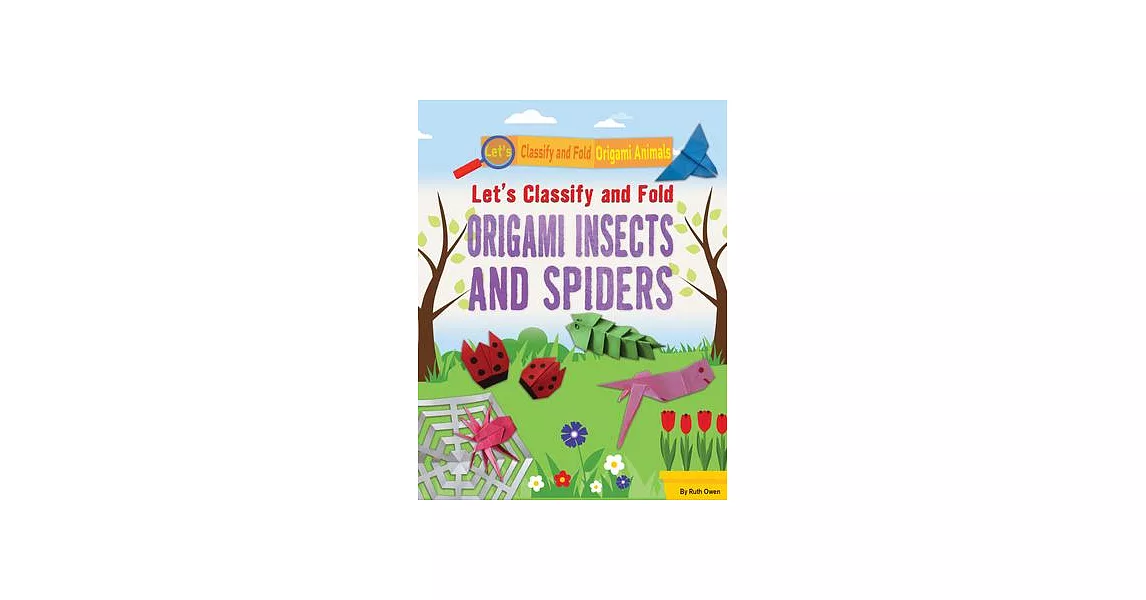 博客來-Let’s Classify and Fold Origami Insects and Spiders