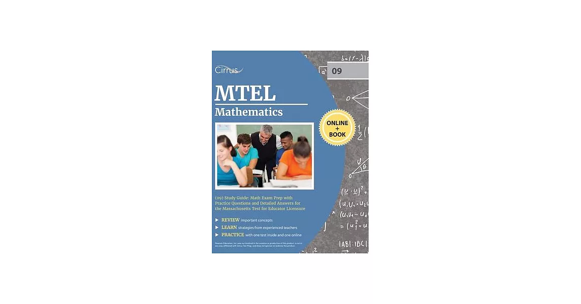 博客來-MTEL Mathematics (09) Study Guide: Math Exam Prep with Practice ...