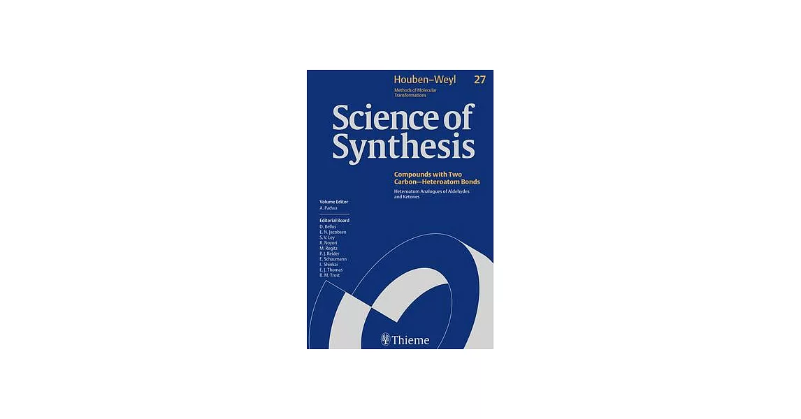 博客來-Science of Synthesis: Houben-Weyl Methods of Molecular ...
