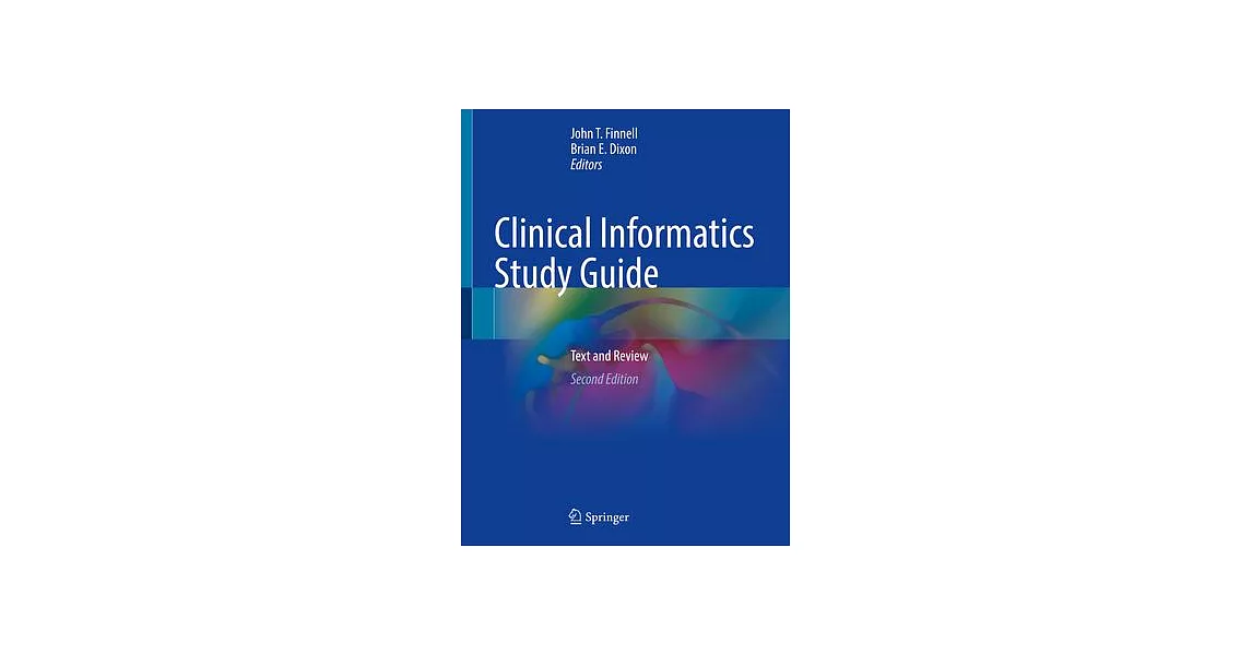 博客來-Clinical Informatics Study Guide: Text and Review