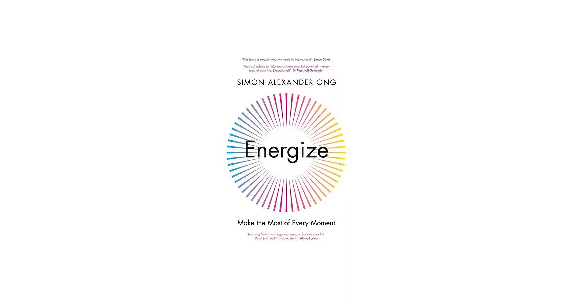 博客來-Energize: Make the Most of Every Moment