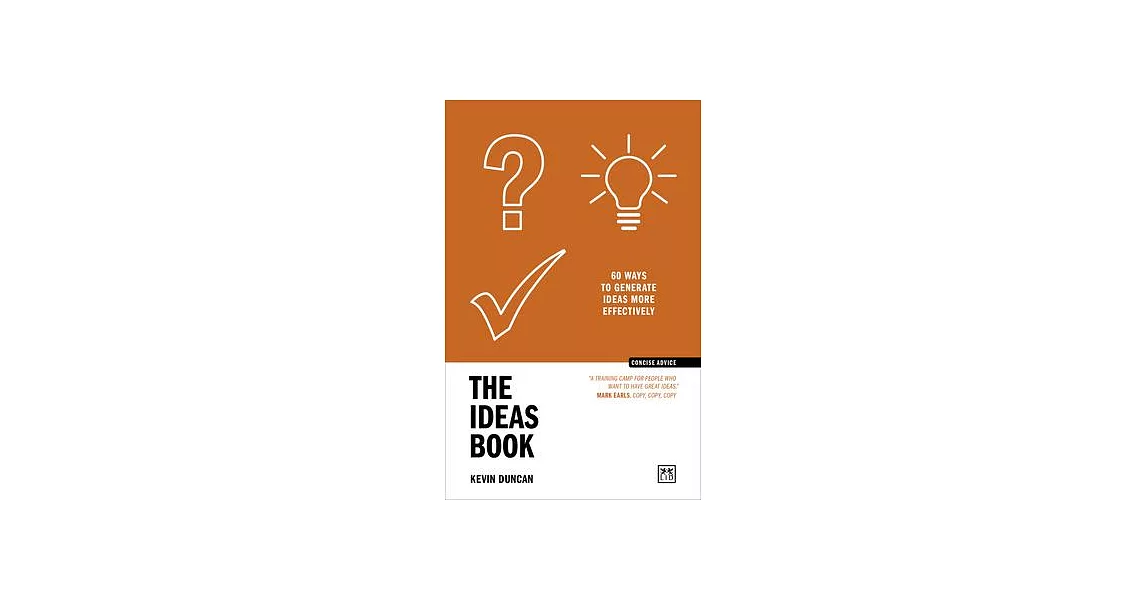 博客來-The Ideas Book: 60 Ways to Generate Ideas More Effectively