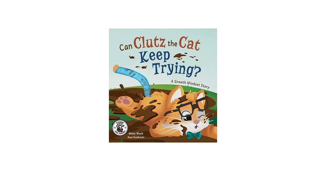 博客來-Clutz the Cat Learns to Do Hard Things