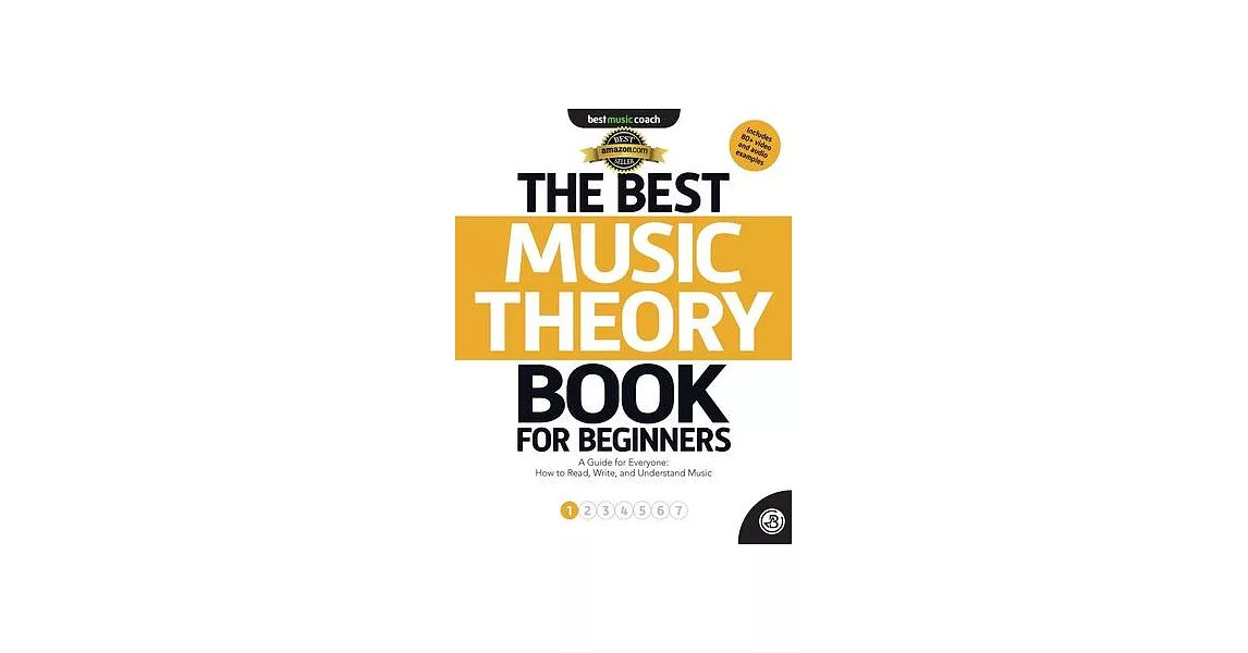 博客來-The Best Music Theory Book for Beginners 1: How to Read, Write, and ...