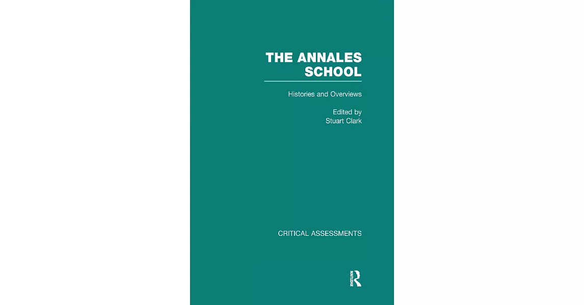 博客來-The Annales School: Critical Assessments in History