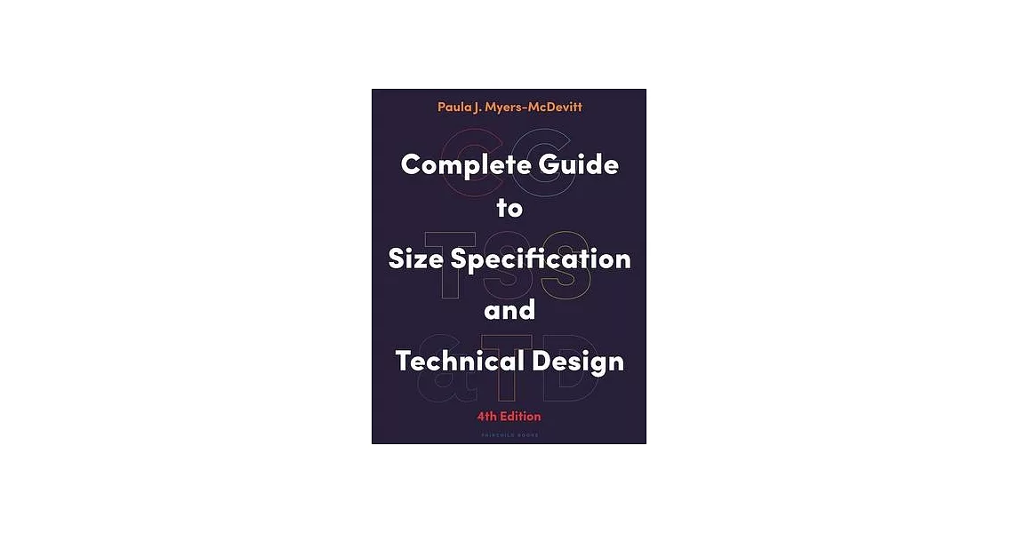 博客來-Complete Guide to Size Specification and Technical Design