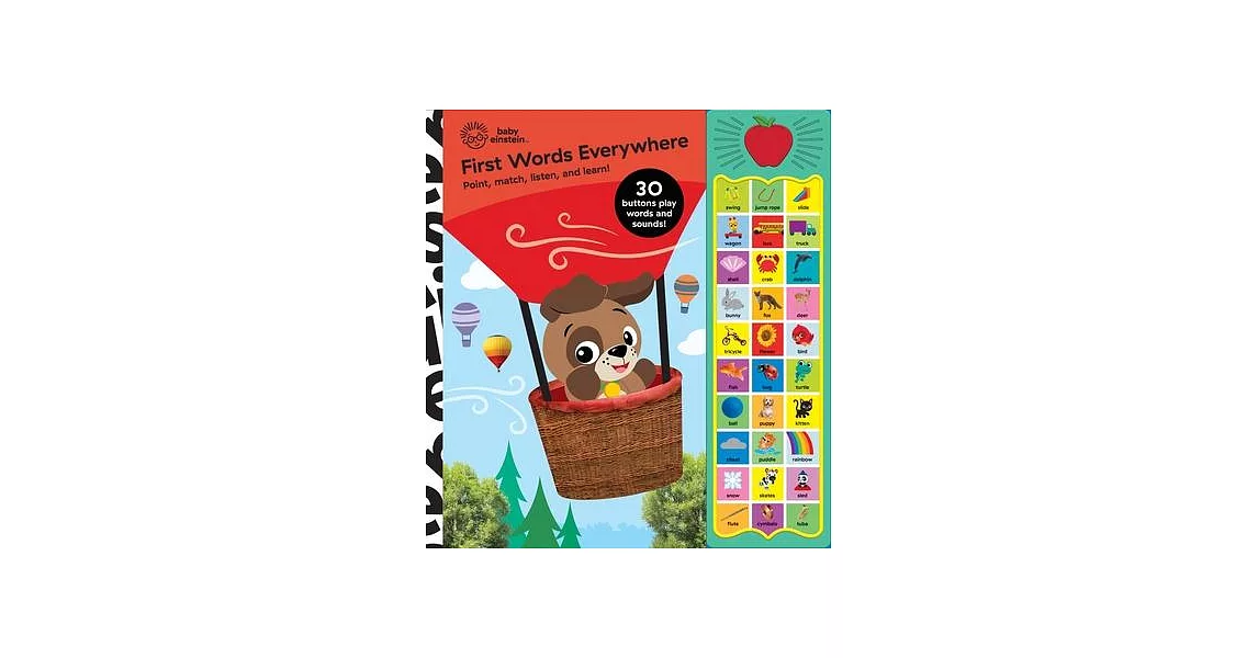 博客來-Baby Einstein: First Words Everywhere Sound Book