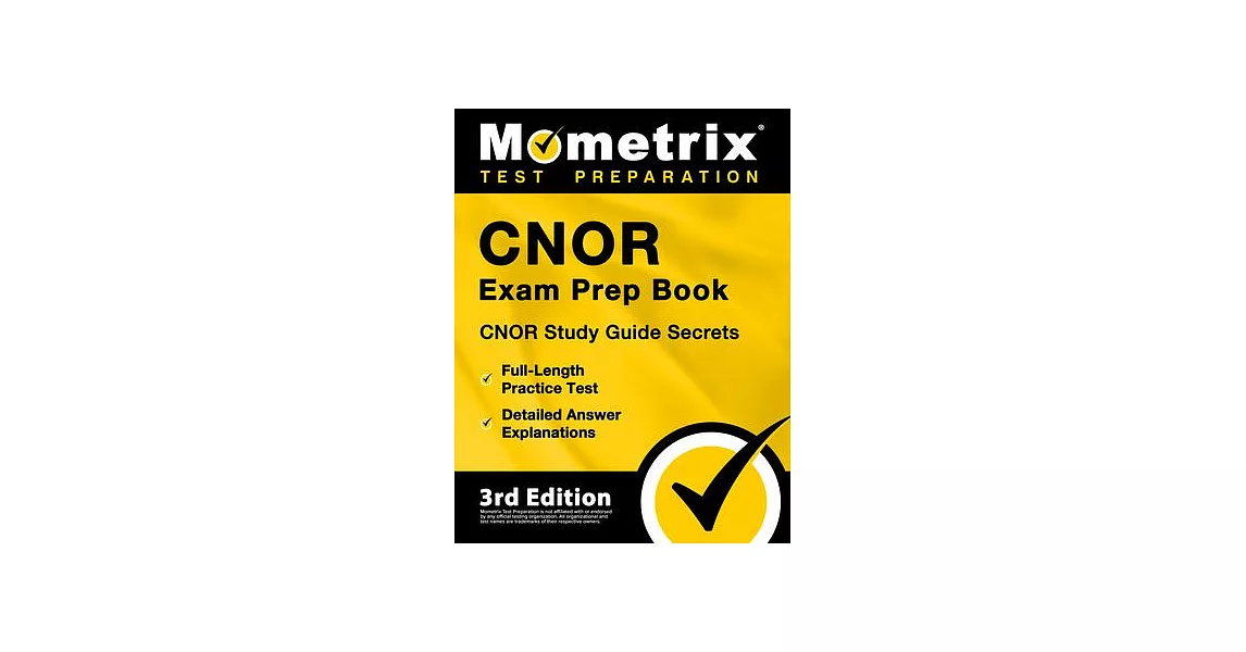 博客來-CNOR Exam Prep Book - CNOR Study Guide Secrets, Full-Length ...