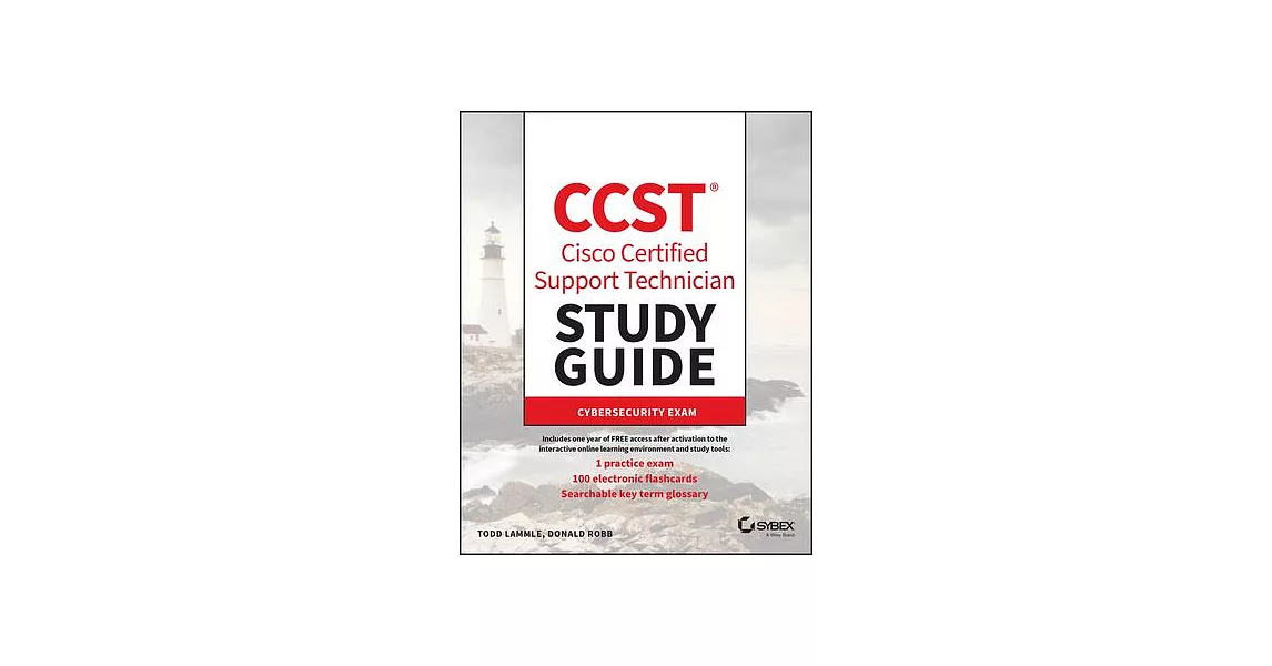 博客來-CCST Cisco Certified Support Technician Study Guide: Cybersecurity Exam