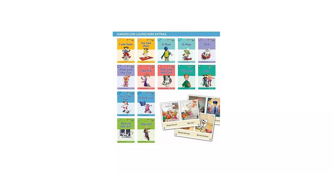 博客來-Phonic Books Dandelion Launchers Extras Stages 1-7 I Am Sam ...