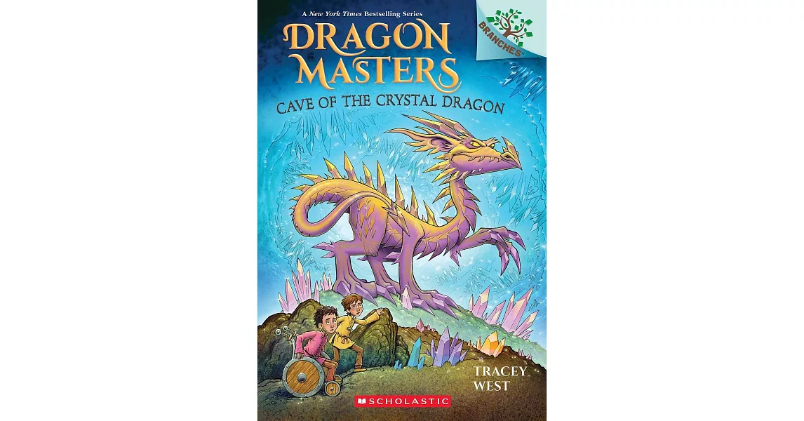博客來-Cave of the Crystal Dragon: A Branches Book (Dragon Masters #26)