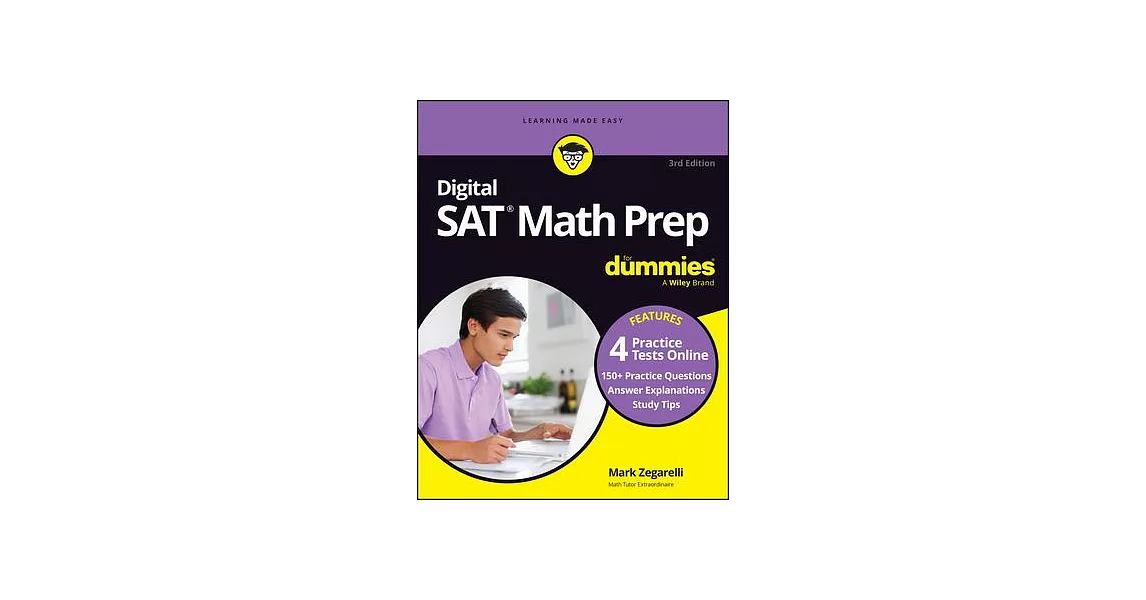 博客來-SAT Math Prep for Dummies, with Online Practice