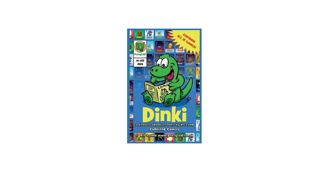 博客來-Dinki - Collected Comics: a dinosaur adventure comic by Ric Lumb