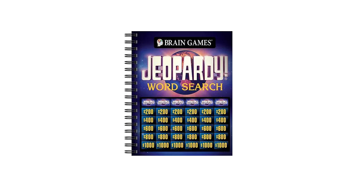 博客來-Brain Games - Jeopardy! Word Search