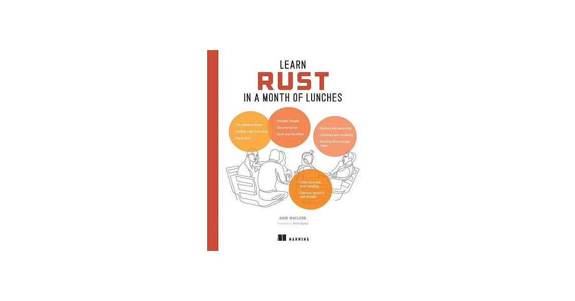 博客來-Learn Rust in a Month of Lunches