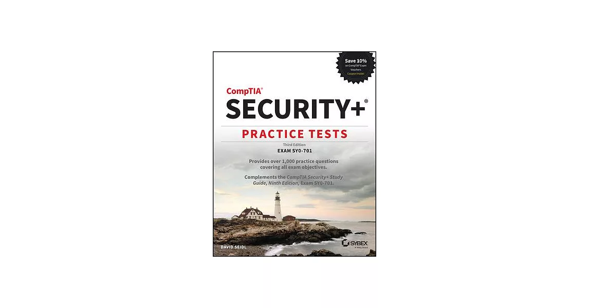 博客來-Comptia Security+ Practice Tests: Exam Sy0-701