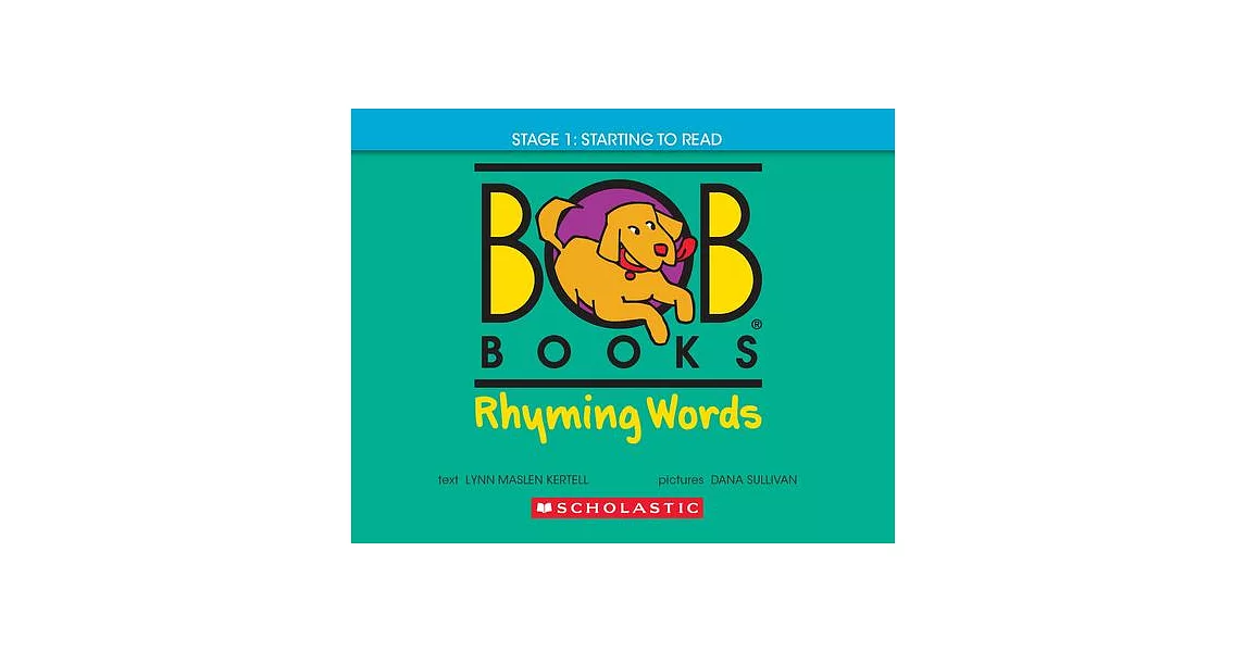 博客來-Bob Books - Rhyming Words Hardcover Bind-Up Phonics, Ages 4 and Up ...