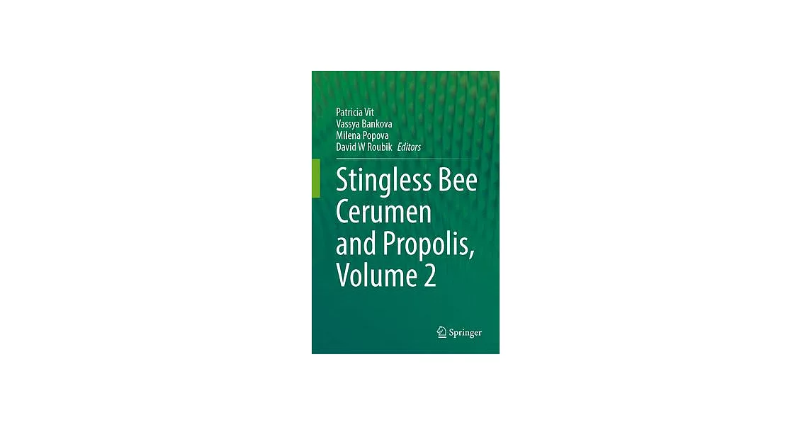 博客來-Stingless Bee Cerumen and Propolis, Volume 2