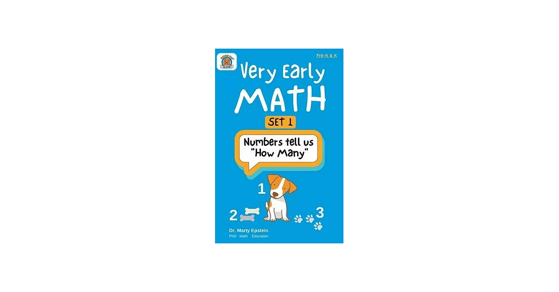 博客來-Very Early MATH: SET 1 - Numbers tell us ＂How Many＂