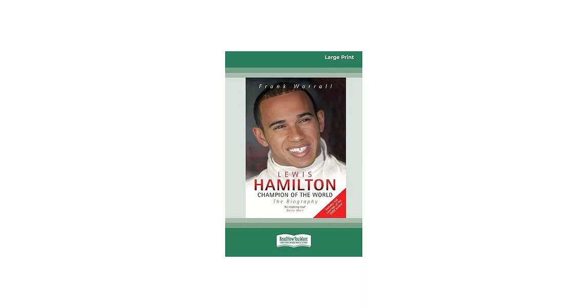 博客來-Lewis Hamilton: Champion of the World: The Biography [Standard ...