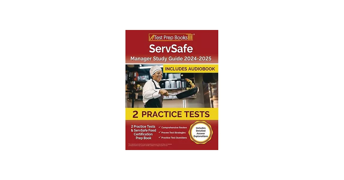 博客來-ServSafe Manager Study Guide 2024-2025: 2 Practice Tests and ...