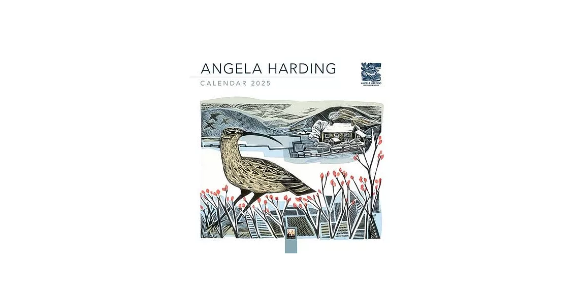 博客來-Angela Harding Mini Wall Calendar 2025 (Art Calendar)