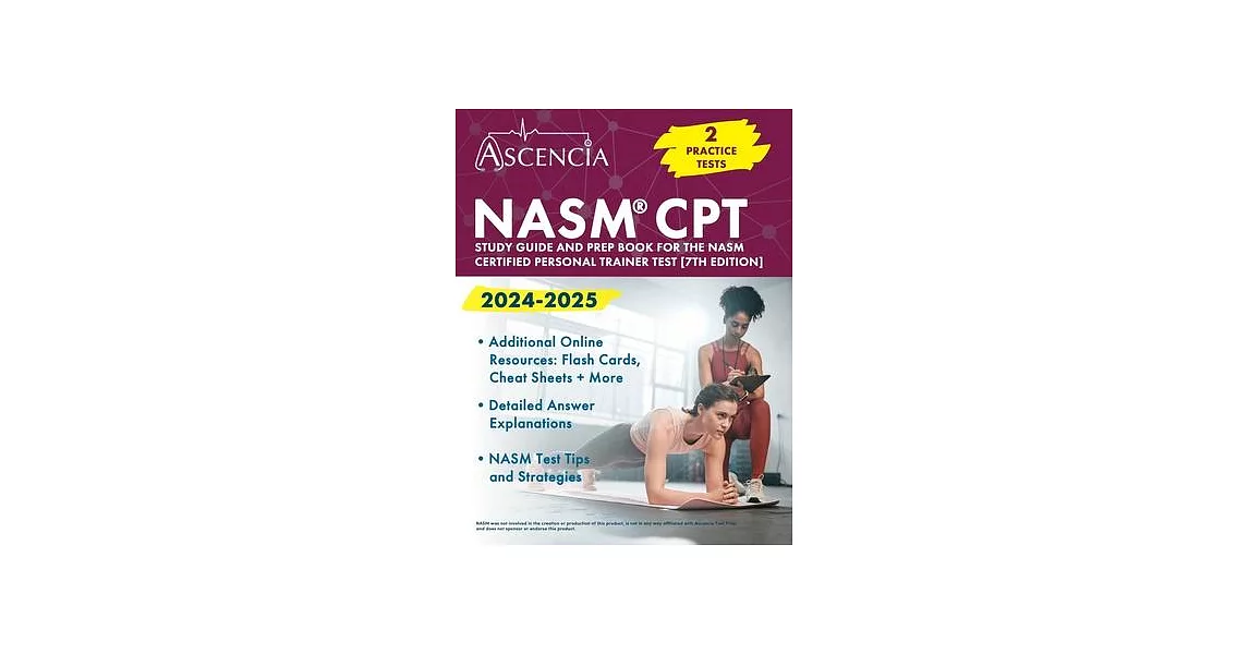 博客來-NASM CPT Study Guide 2024-2025: 2 Practice Exams and Prep Book for ...