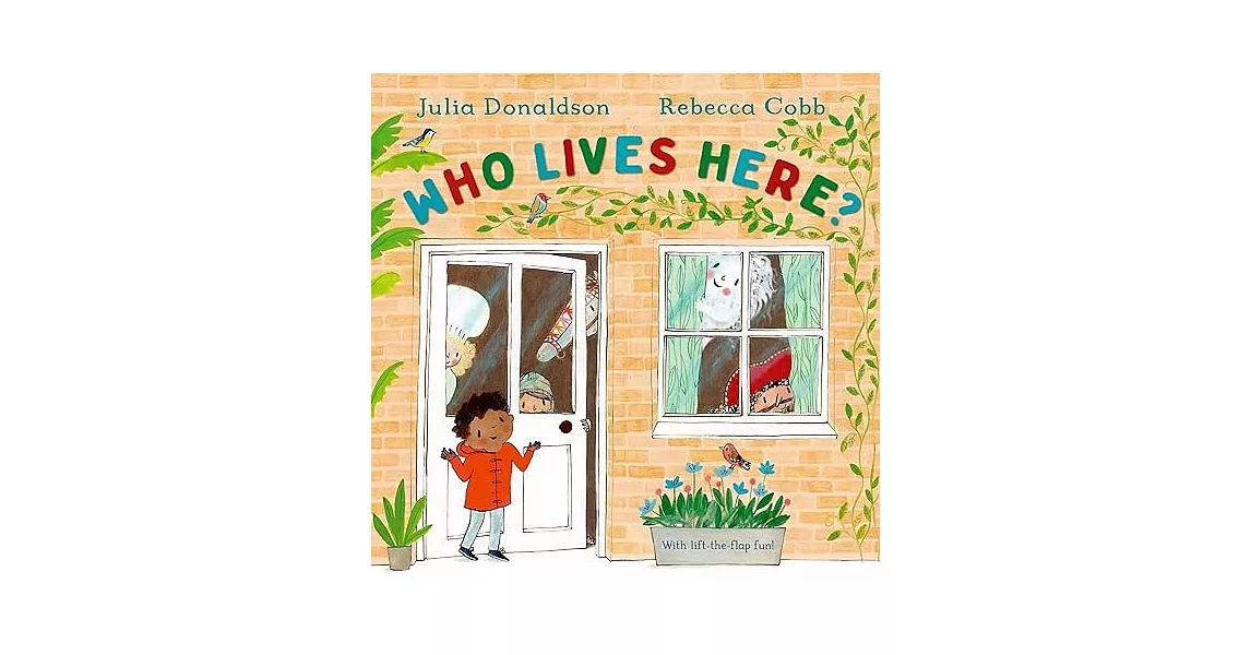 博客來-Who Lives Here?: With lift-the-flap-fun!