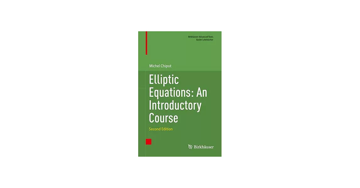 博客來-Elliptic Equations: An Introductory Course