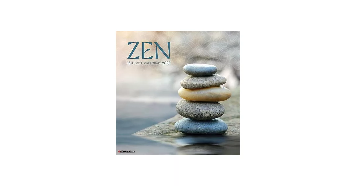 博客來-Zen 2025 12 X 12 Wall Calendar
