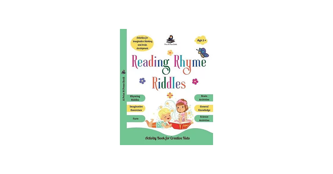 博客來-Reading Rhyme Riddles: Activity Book for Creative Kids