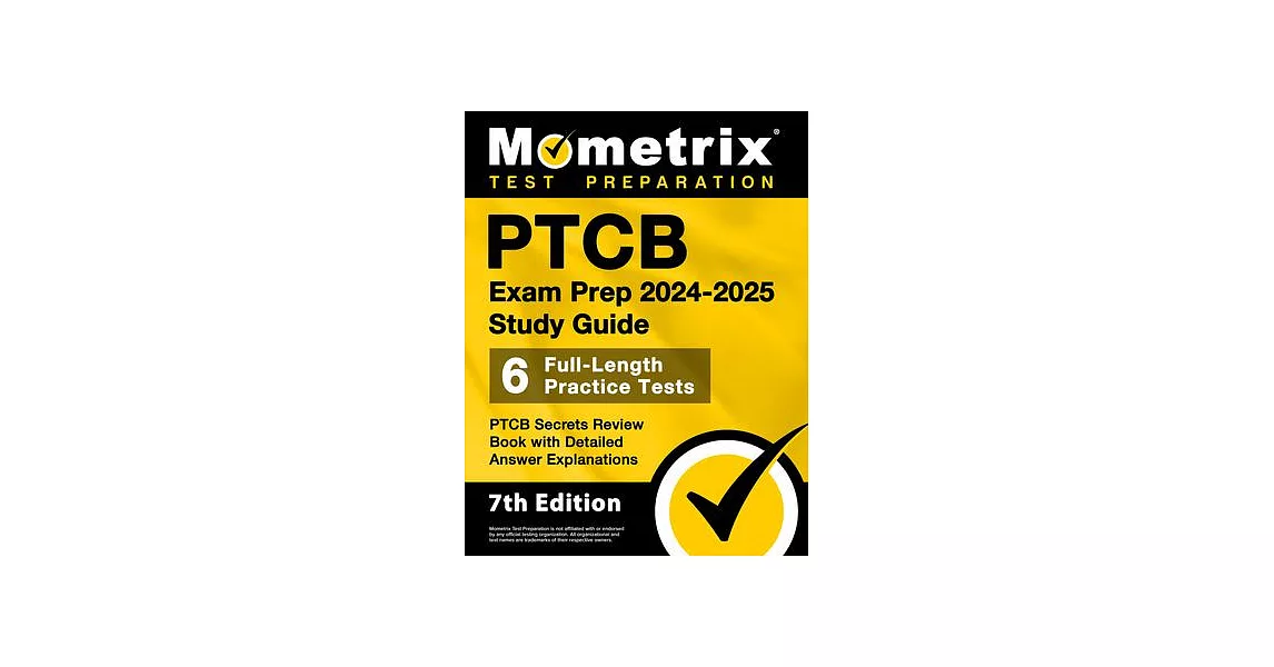 博客來-PTCB Exam Prep 2024-2025 Study Guide - 6 Full-Length Practice Tests ...