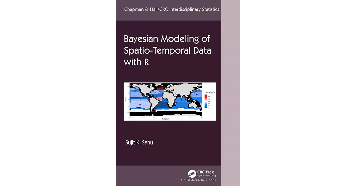 博客來-Bayesian Modeling of Spatio-Temporal Data with R