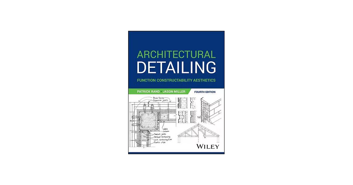 博客來-Architectural Detailing: Function Constructability Aesthetics