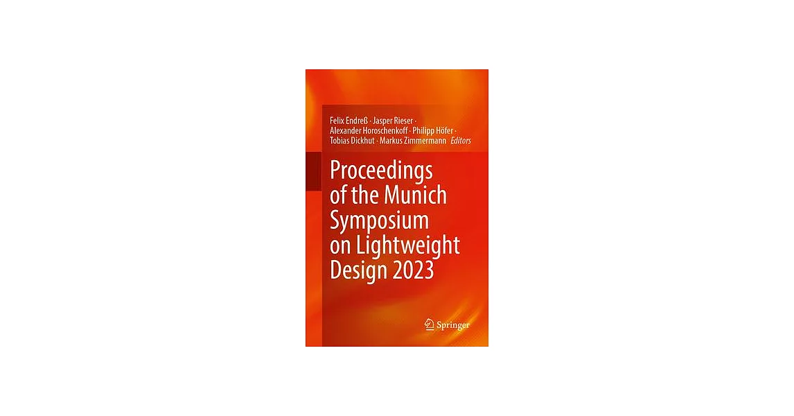 博客來-Proceedings of the Munich Symposium on Lightweight Design 2023