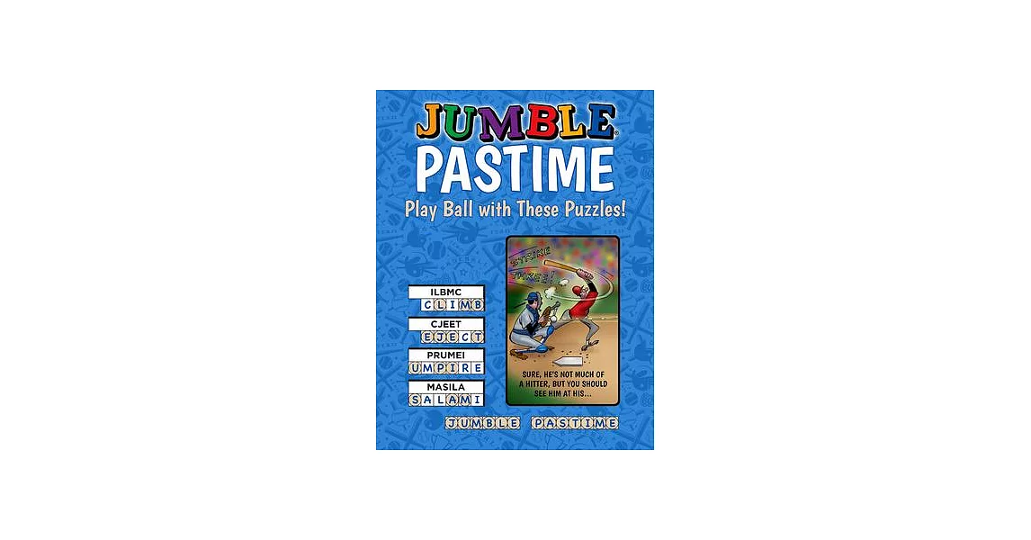 博客來-Jumble(r) Pastime: Play Ball with These Puzzles!