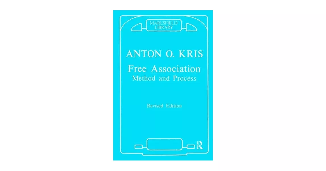 博客來-Free Association: Method and Process