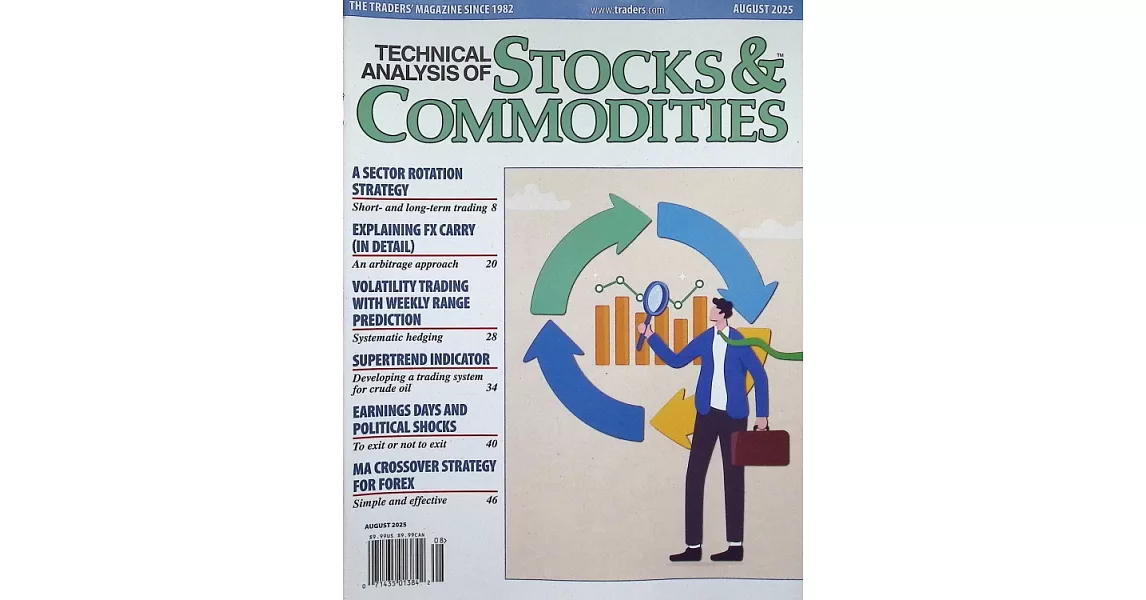 博客來-T.A. STOCKS & COMMODITIES 8月號/2025